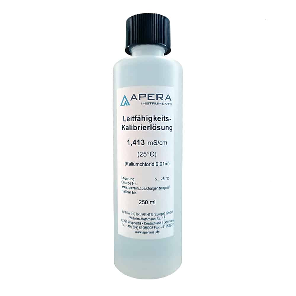 Conductivity calibration solution 1413 µS/cm | Apera Instruments