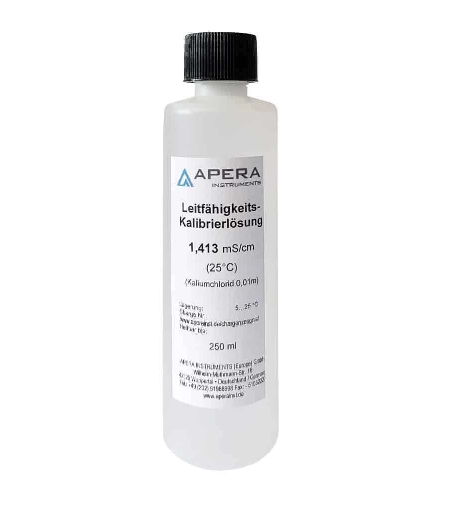 Conductivity calibration solution 1413 µS/cm | Apera Instruments