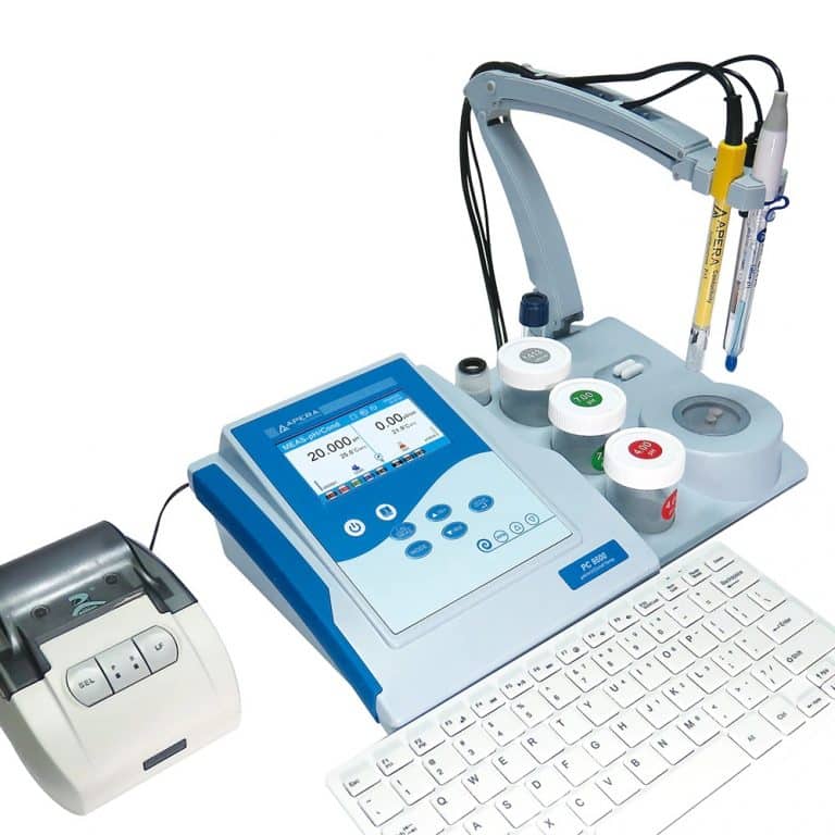 PC9500 Laboratory pH/Conductivity Benchtop Meter | Apera Instruments