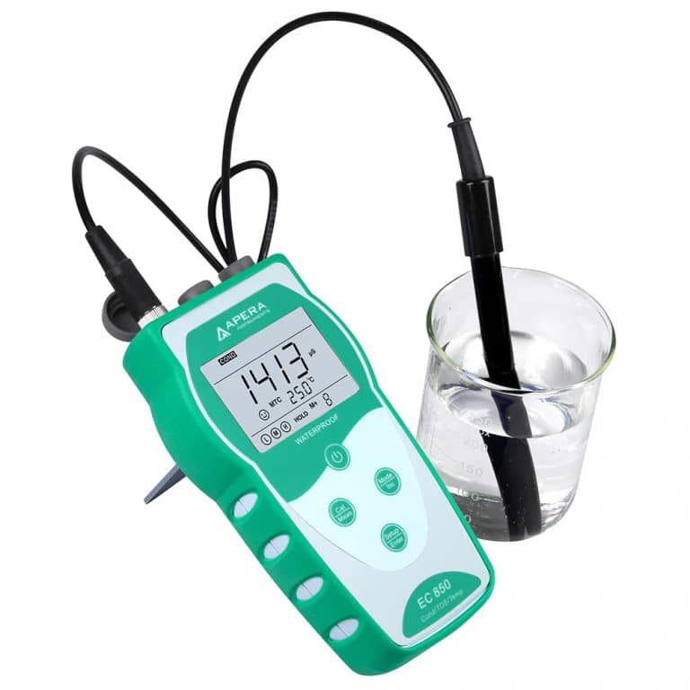 EC850 portable conductivity meter | Apera Instruments