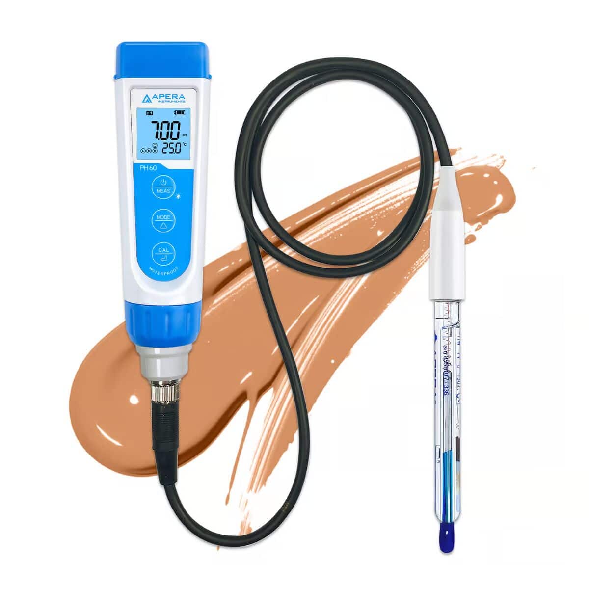 PH60-VS pH-Messgerät-Set für viskose Flüssigkeitsproben | Apera Instruments